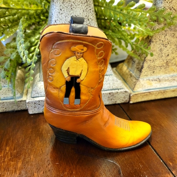 Art | Vintage Cowboy Boot Figurine | Poshmark